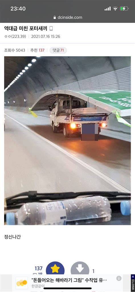 역대급 미친 포터새끼 유머움짤이슈 에펨코리아
