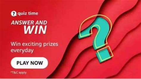 Amazon Quiz Here Are The Answers For Amazon Daily Quiz March Viral News Times Now