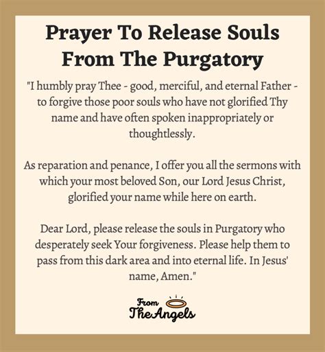 7 Beautiful Prayers For The Souls In Purgatory Reach Eternal Life