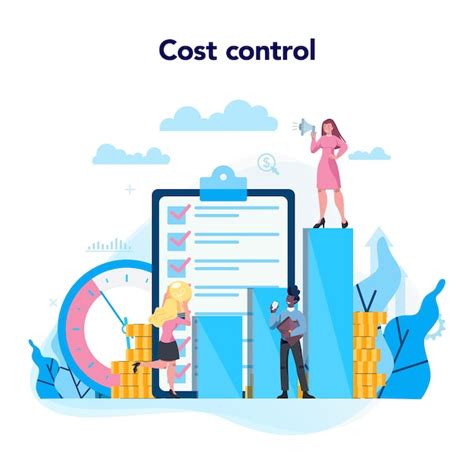 Premium Vector Cost Control Concept