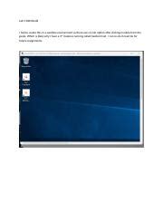 Lab AWS Build Docx Lab AWS Build I Had To Create This In A Sandbox Environment As There