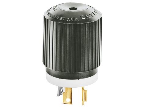 Bryant 70730np Locking Plug 30a 277v L7 30p Black And White — Lighting