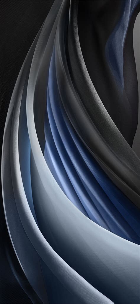 Iphone Se 2020 Stock Wallpaper Silk Space Grey Mono Light Iphone X