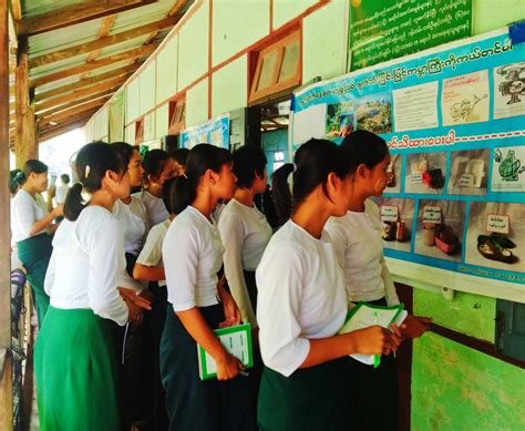 ပိုင်ကျုံမြို့ အ ထ က ခွဲ အထက်ပိုင်ကျုံကျောင်း၌ လူငယ်‌ရေးရာအသိပညာပေးဟောပ