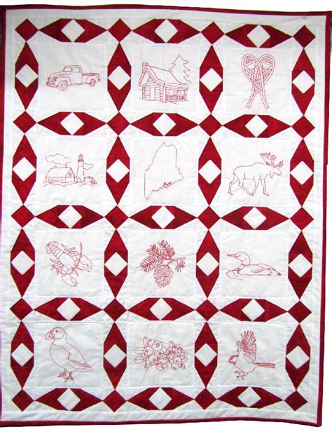 Ruby Red Quilt Pattern