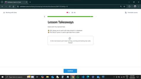 vishnu sudharshan nandyala on linkedin started to learn sql its