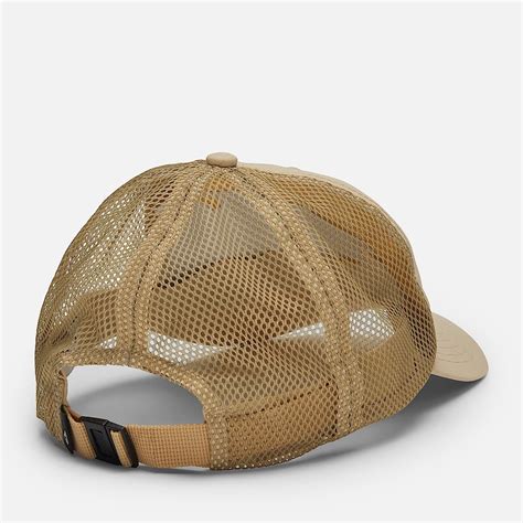 Soft Structured Trucker Hat In Beige