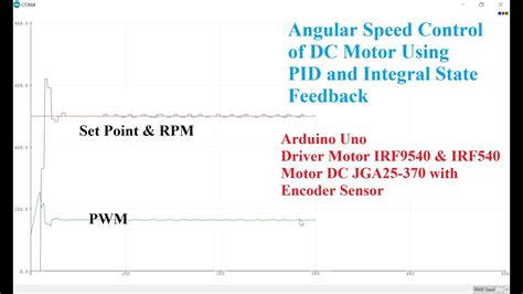 Angular Speed Control Of Dc Motor Using Pid Integral State Feedback And Arduino Timer