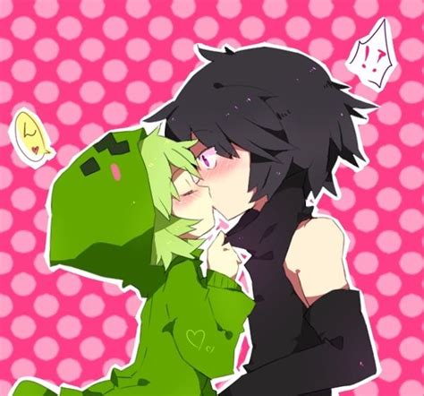 Minecraft Creeper And Enderman Girl