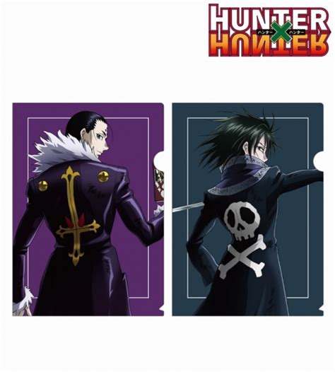 【グッズ クリアファイル】hunter×hunter 描き下ろし クロロ＆フェイタン 戦う背中ver クリアファイル2枚セット【アニメイト