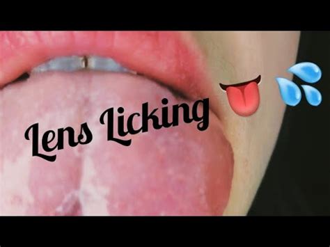 Asmr Lens Licking The Asmr Index