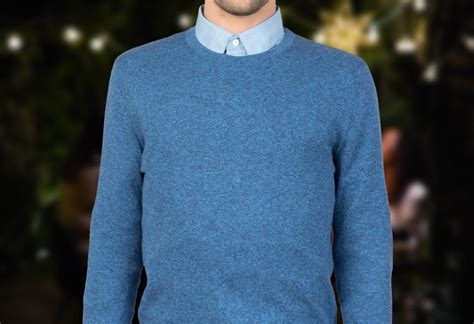 How To Style A Mens Sweater With Collared Shirt