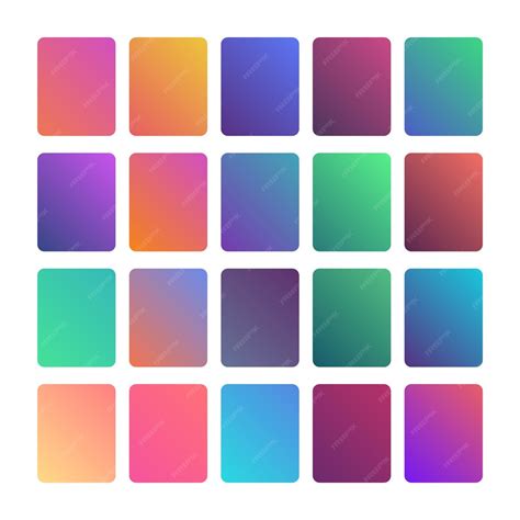 Premium Vector Vector Gradient Set Multicolor Sphere Isolated Objects