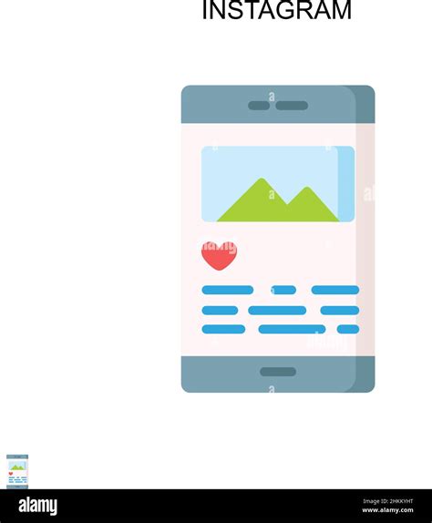 Instagram Simple Vector Icon Illustration Symbol Design Template For Web Mobile Ui Element
