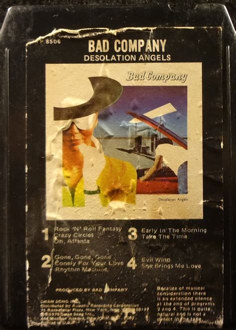 Bad Company Desolation Angels Track Etsy