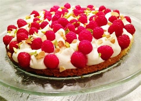 Tarte Aux Framboises Et Au Chocolat Blanc