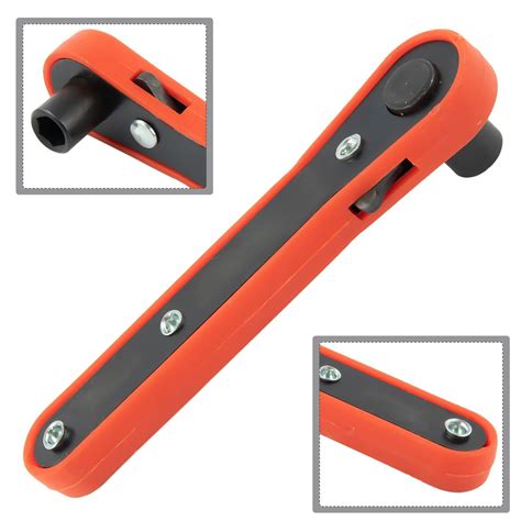 Small Ratchet Spanner Hexagon Quick Release Wrench Screwdriver Repair