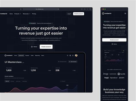 Create And Sell Online Courses — Untitled Ui By Jordan Hughes® On Dribbble