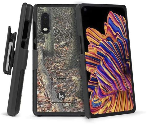 BELTRON Galaxy XCover Pro Case With Clip Heavy Duty Case With Swivel