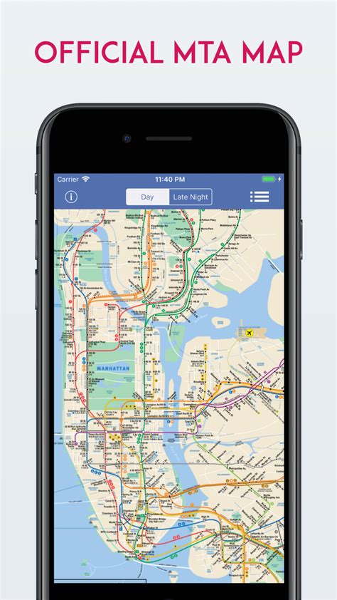 New York Subway Map Nyc Mta Para Iphone Descargar