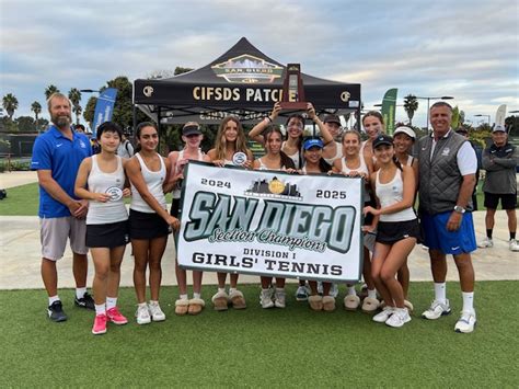 La Jolla Country Day Girls Tennis Team Completes In Season Turnaround