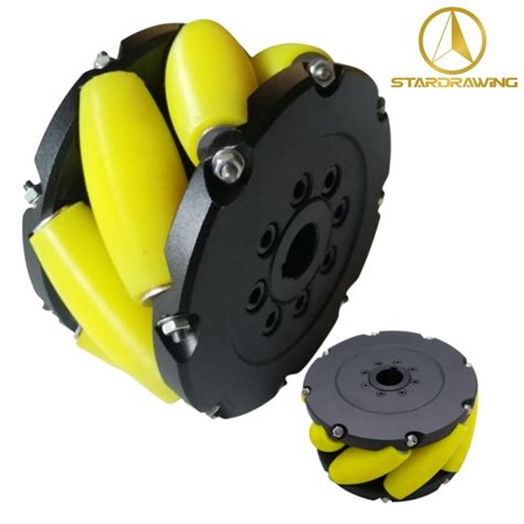 Stardrawing Robot Mecanum Wheels 100 Mm 4 Inch Customizing Available