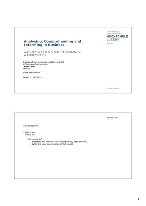 Alle Folien Englisch Sem 3 Institute Of Communication And Marketing