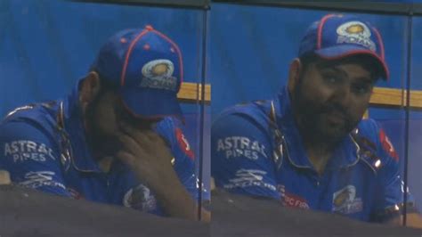 Rohit Sharma Crying Fans Heartbroken As Pics Of Distressed Indian Captain Go Viral After Poor