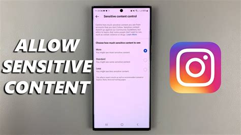 How To Turn On Sensitive Content On Instagram YouTube