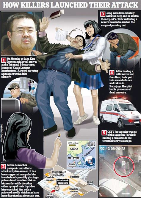 Lol Assassin Duped Into Murdering Kim Jong Uns Brother Daily Mail