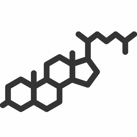 Cholesterol Atom Molecule Chemistry Icon Download On Iconfinder