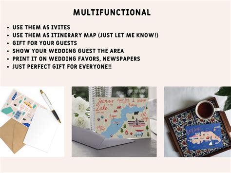 Custom Hand Illustrated Business Map Place Map Welcome Map Itinerary Event Map Any