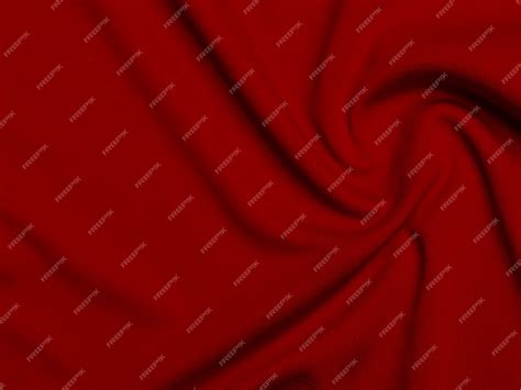 Premium Photo Red Velvet Fabric Texture Used As Background Empty Red