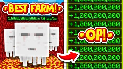 New Afk Ghast Farm Makes Billions On Best Minecraft Skyblock Server