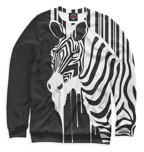 Свитшот с принтом «Зебра Sweatshirts Varsity Jacket Jackets