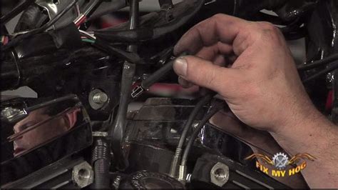 Custom Throttle Cable Installation Air Intake Carb And Cable Removal