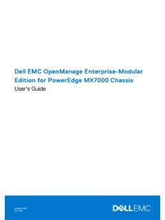 Dell EMC OpenManage Enterprise Modular Edition For Openmanage Enterprise PDF PRO