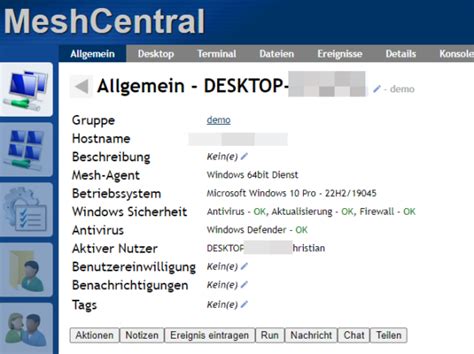 MeshCentral Mit Docker Compose Und Traefik Installieren GoNeuland