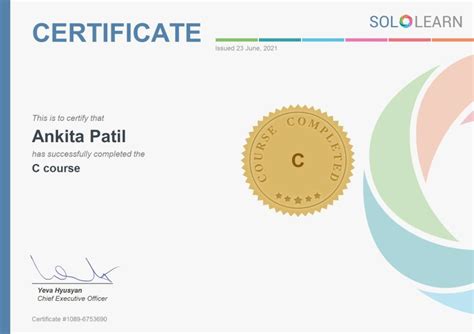 Ankita Patil On Linkedin Sololearn Completed