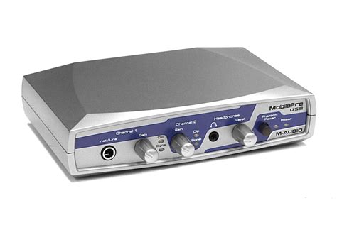 M Audio Mobilepre Usb Bus Powered Preamp And Audio Interface