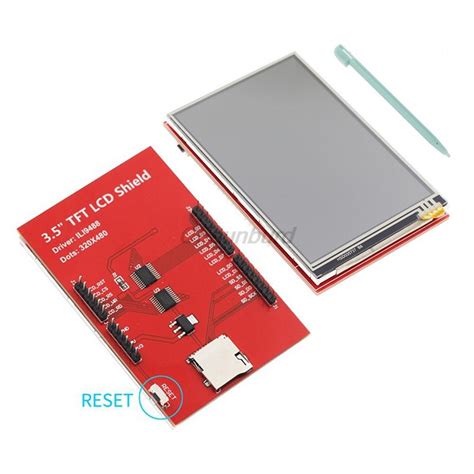 Jual 35 35 Inch 480320 Tft Lcd Module Screen Display Ili9488 Controller For Arduino Uno