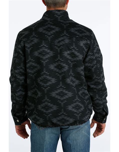 Cinch Mens Concealed Carry Wooly Jacket Blanton Caldwell