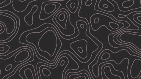 Topographic Map Style Moving Background Animation With Smoothly