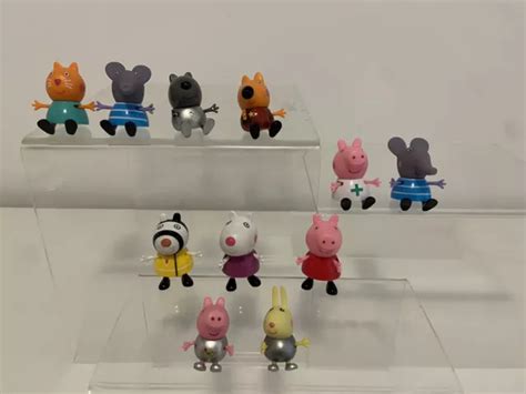 CBEEBIES PEPPA PIG Figures Toy Bundle Different Peppa And Friends Toys