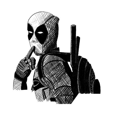 I Drew Deadpool Rprocreate