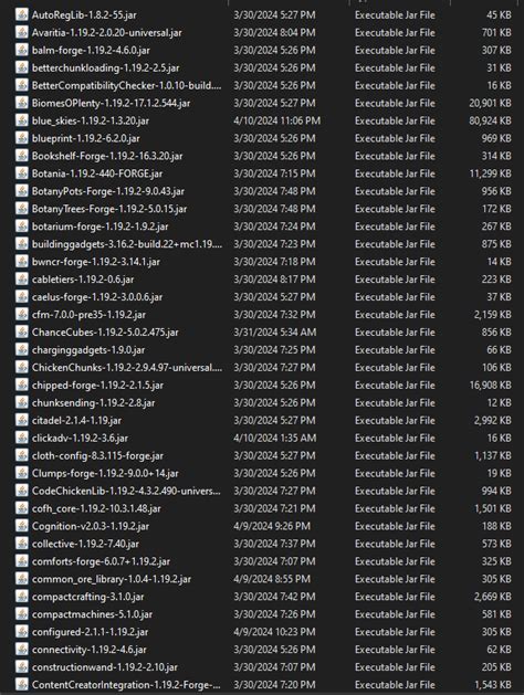 Modpack Creation Issues Rminecraft