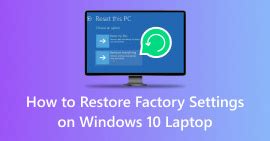 How To Restore Hp Laptop To Factory Settings Using Methods