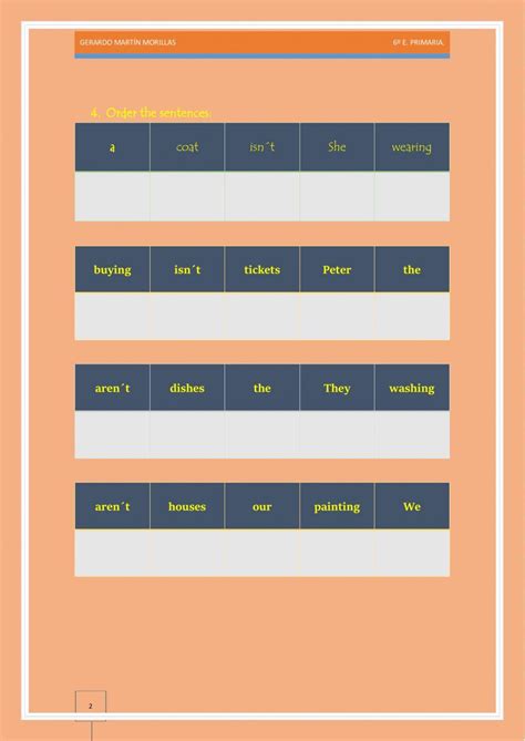 Present Continu… Free Interactive Worksheets 688003