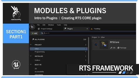 Modules And Plugins Creating A Plugin Section1 Part1 Core Rts