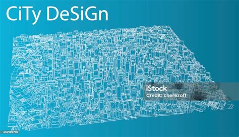 와이어 프레임 시 청사진 스타일입니다 3d 렌더링 벡터 일러스트 레이 션 0명에 대한 스톡 벡터 아트 및 기타 이미지 0명